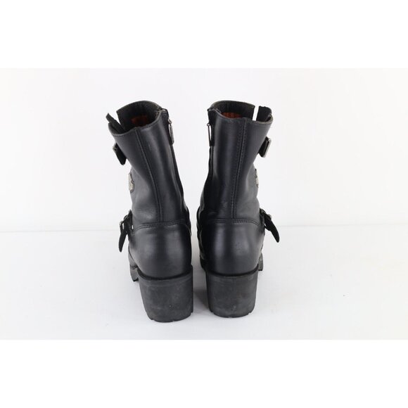 Harley-Davidson | Shoes | Vtg 9s Harley Davidson Womens 8 Leather ...